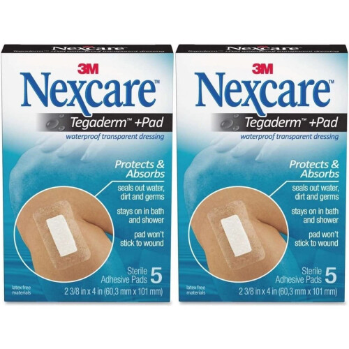 3M Nexcare Tegaderm +Pad - Tegaderm +Pad Wound Dressing (5's) on OnBuy