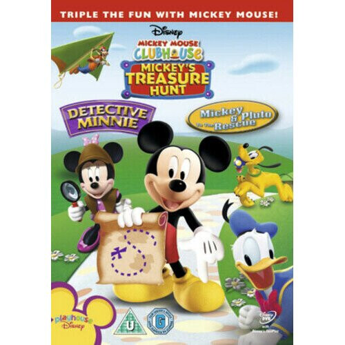 Mickey Mouse Clubhouse Treasure HuntDetective MinnieMickey.wbr.. DVD ...