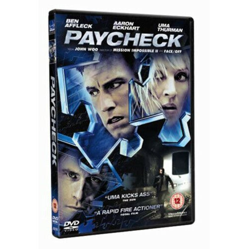 Paycheck DVD (2004) Ben Affleck Woo (DIR) cert 12 - Region 2 on OnBuy