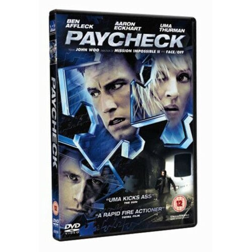 Paycheck DVD (2004) Ben Affleck Woo (DIR) cert 12 - Region 2 on OnBuy