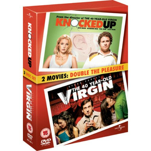 Knocked UpThe 40 Year-old Virgin DVD (2007) Seth Rogen Apatow (DIR ...