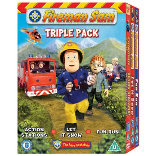 Fireman Sam Action StationsLet It SnowFun Run DVD (2008) Fireman Sam ...