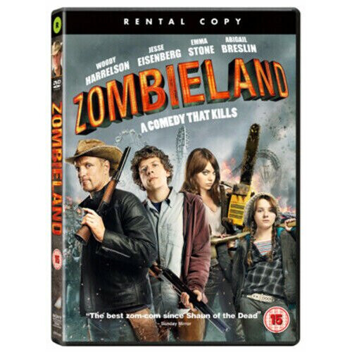 Zombieland DVD (2010) Woody Harrelson Fleischer (DIR) cert 15 - Region ...