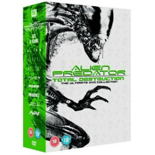 Alien vs Predator Total Destruction Collection DVD (2008) Sigourney ...