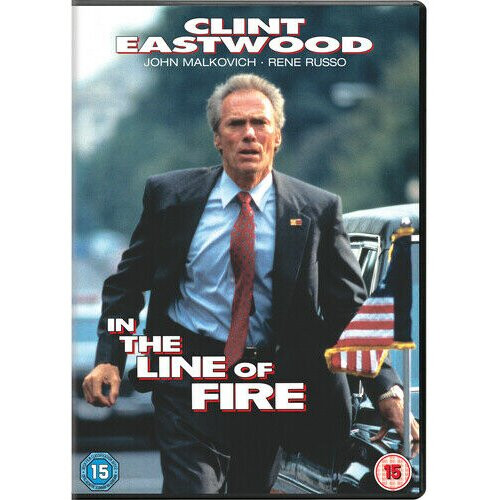 In the Line of Fire DVD Clint Eastwood Petersen (DIR) cert 15 - Region ...