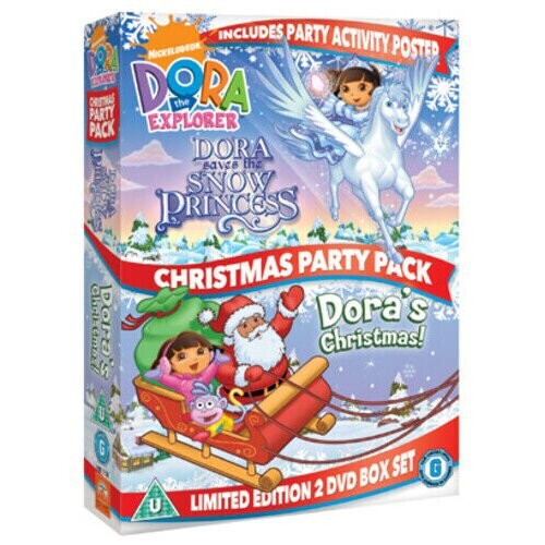 Dora the Explorer Doras Christmas Party Pack DVD (2009) Chris Gifford ...