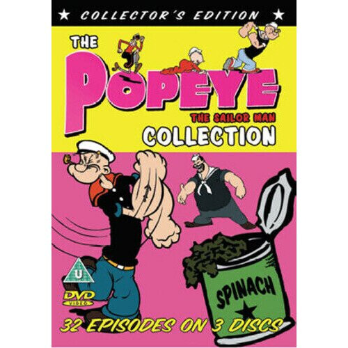 Popeye (Animated) The Collection DVD (2004) Popeye cert U 3 discs ...