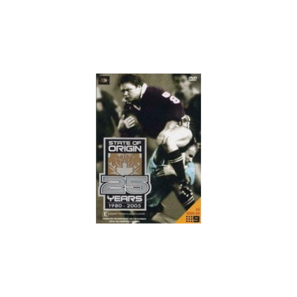 NRL State Of Origin 25 Years 1980-200 DVD - Region 2 on OnBuy