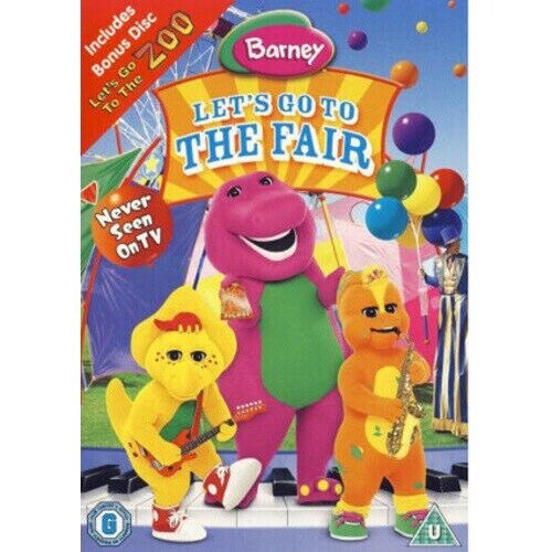 Barney Lets Go to the FairLets Go to the Zoo DVD (2010) Barney cert U ...