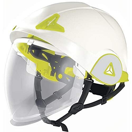 Delta Plus Onyx Twin Shell Safety Helmet Hard Hat Integral Visor ARC ...