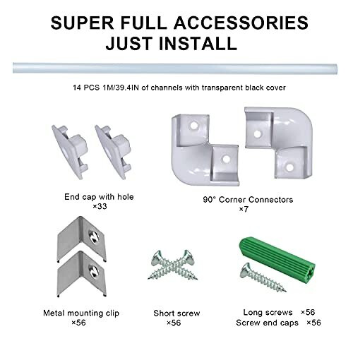 LED Aluminum Profile V-Shape 14x1m, Led Channel with Cover, Led ...