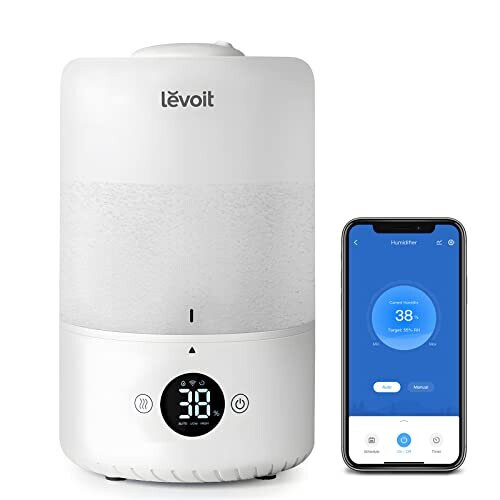 LEVOIT Humidifiers for Bedroom 3L, Top-Fill Cool Humidifier for Baby ...