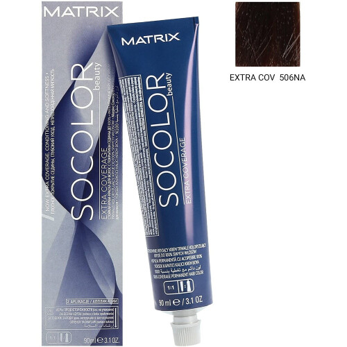 Matrix SoColor Beauty Hair Colour, 506NA Dark Blonde Neutral Ash 90 ml ...