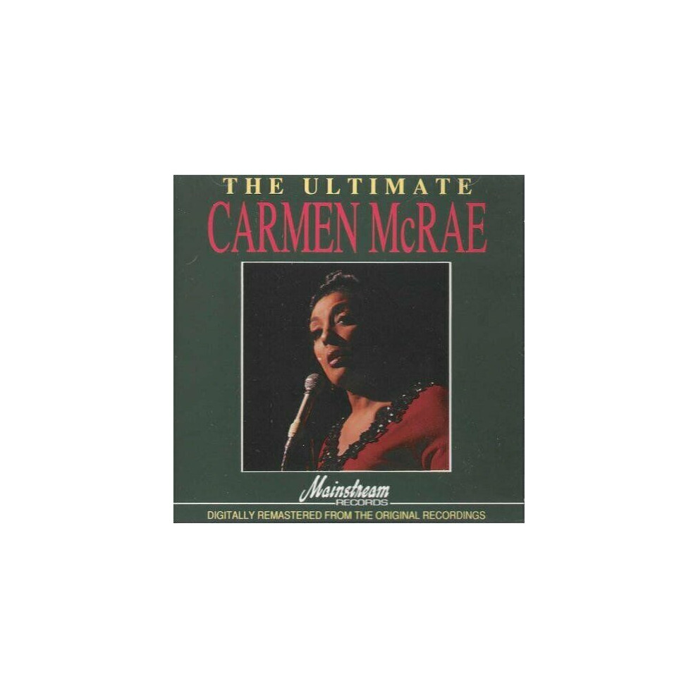McRae Carmen Ultimate Carmen Mcrae CD on OnBuy