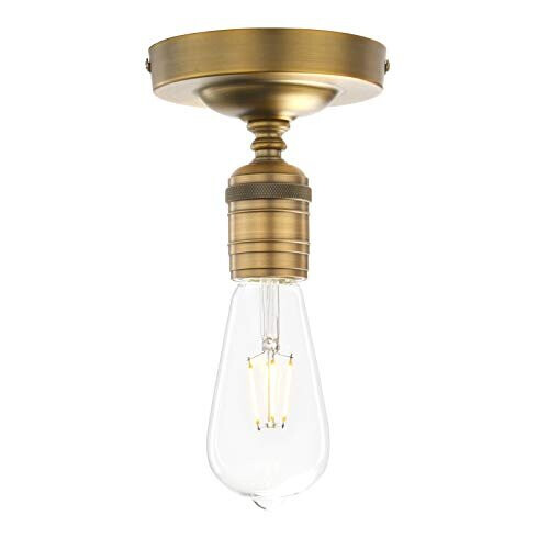 Phansthy Simple Style Industrial Ceiling Light One-Head Pendant Lamp ...