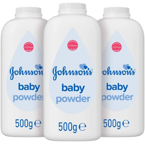 JOHNSON'S Baby Powder 500 g, with Purified Talc, Designed For Delicate ... JOHNSON'S Baby Powder 500 g, with Purified Talc, Designed For Delicate ...