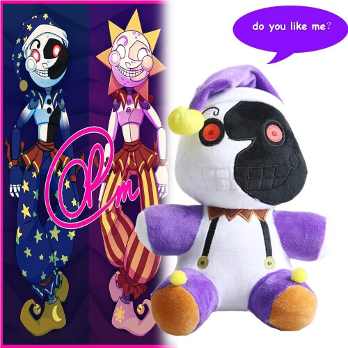 Sundrop Moondrop Joker Plush Toy Scary Game Soft Stuffed Doll Gifts on ...