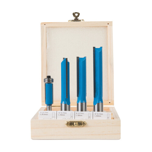 4 PACK Kitchen Fitter Router Bit Tungsten Carbide Blade Wood Laminate ...