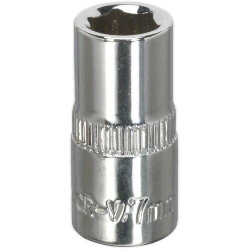 7mm Forged Steel Drive Socket - 1/4" Square Drive - Polished Chrome ...