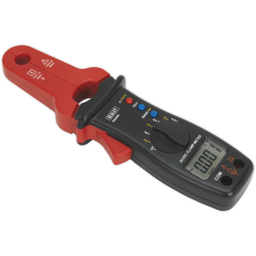 AC/DC Clamp Meter & Multimeter - 10mm Clamp - Current Draw Measuring ...
