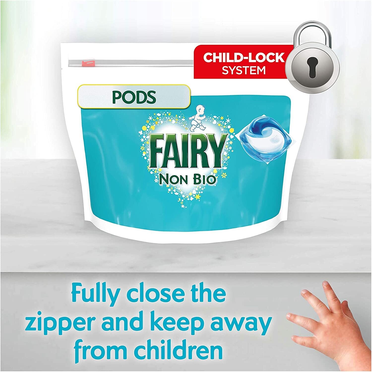 Fairy Non-Bio Pods, Washing Liquid Laundry Detergent Tablets/Capsules ...