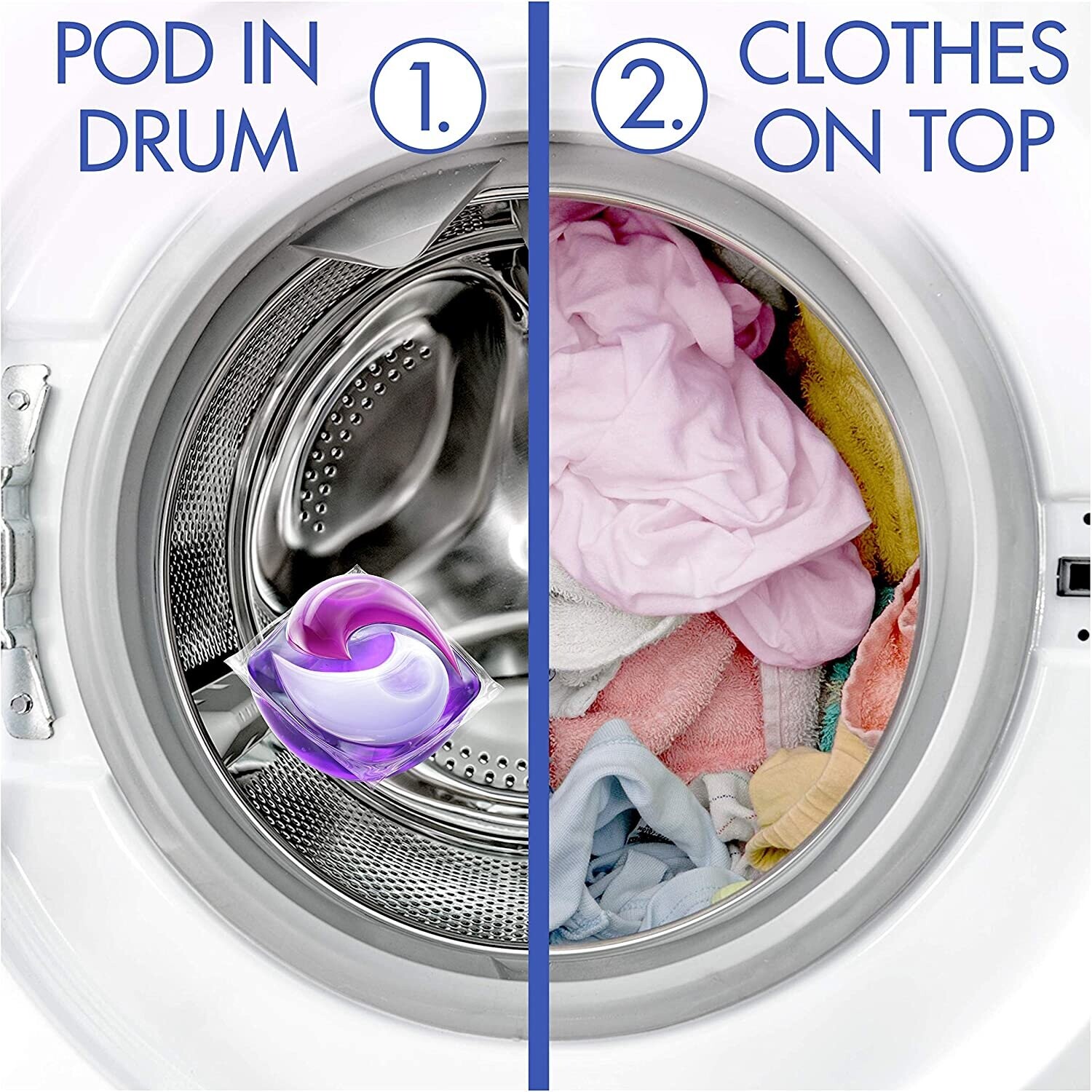 Bold All-in-One Pods Washing Liquid Laundry Detergent Tablets/Capsules ...