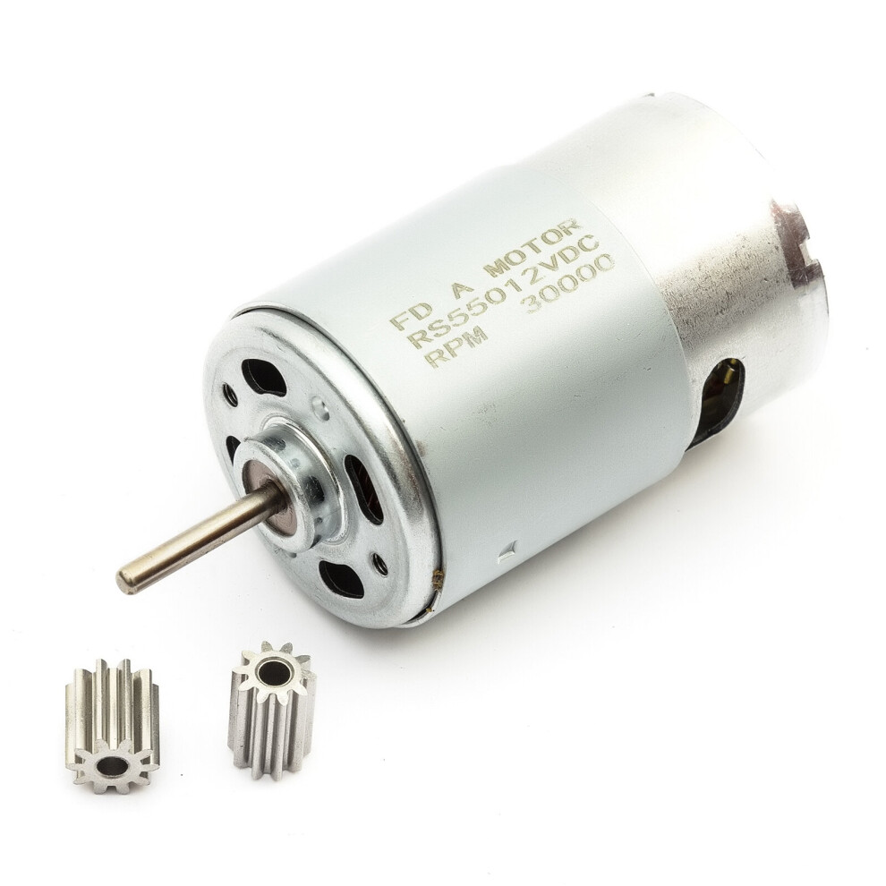 12v DC Electric Motor Gear 30000 RPM 12 Volt Kids Ride On Toy Bike Gearbox on OnBuy