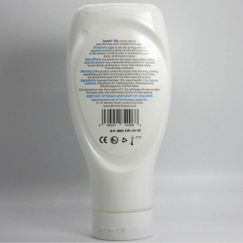 Isomol Moisturising Gel 500g for Eczema, Psoriasis and Dry Skin (3 x ...