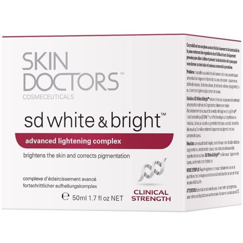 Skin Doctors SD White & Bright, Even Skin Tone, Brighter Looking Skin ...