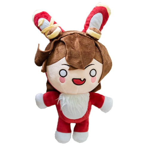 40cm Genshin Impact Baron Bunny Amber Rabbit Plush Doll Stuffed Toys on ...