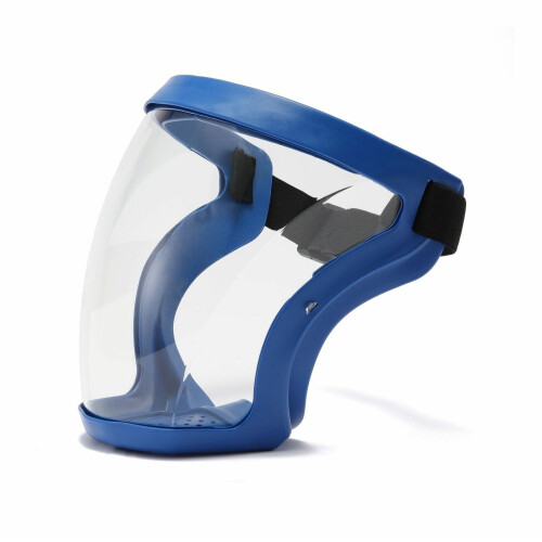 (bule) Anti-fog Full Face Shield Super Protective Head Cover ...