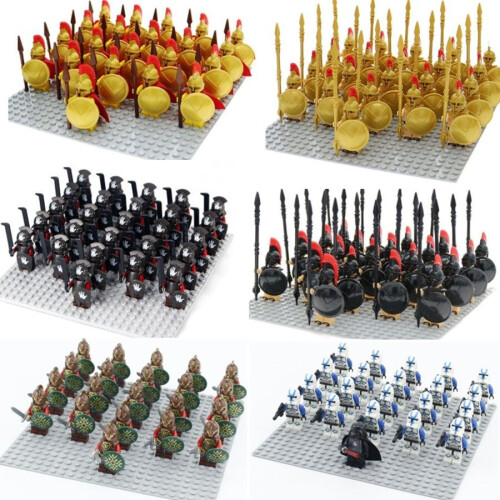21Pcs Fit Lego Roman Warrior Roman Commander Cavalry Star Wars Clone ...
