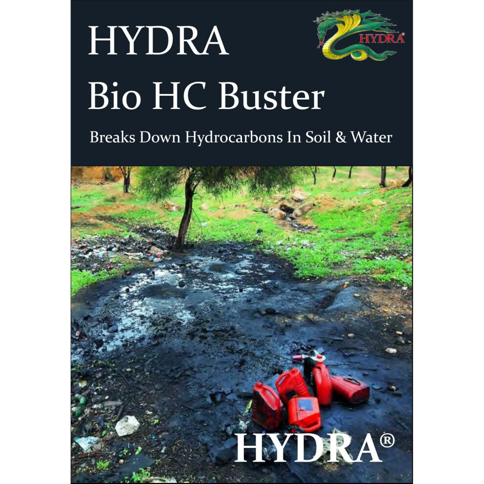 (1 Litre ) Hydra Bio HC Buster (Oil Spills Clean Up) on OnBuy