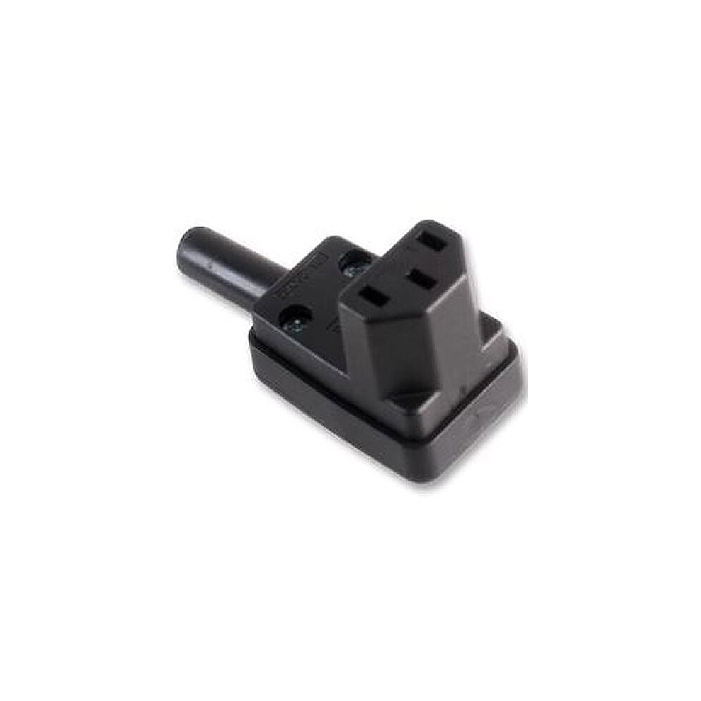 IEC Female C13 Vertical Right Angled 10A Connector Plug Kettle Socket ...