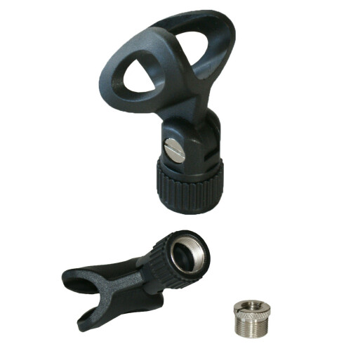 Standard Microphone Mic Holder Clip & Thread Adapter For SM57 Stand on ...