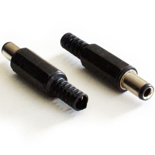 6.3mm x 3mm DC Male Power Connector 12V 5A Jack Solder Plug In Line ...