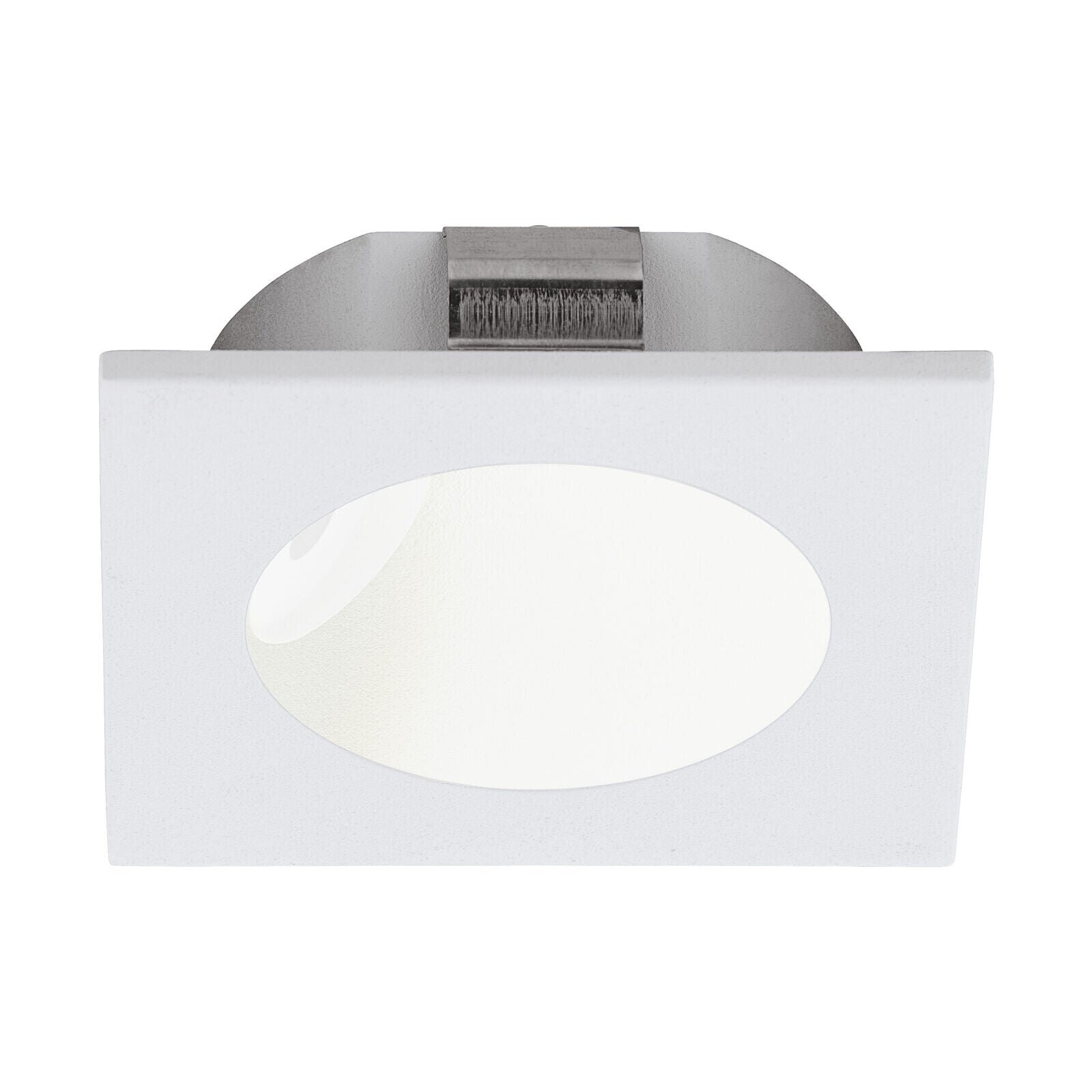 Wall / Ceiling Flush Downlight White Cast Aluminium 2W Built in LED on ...