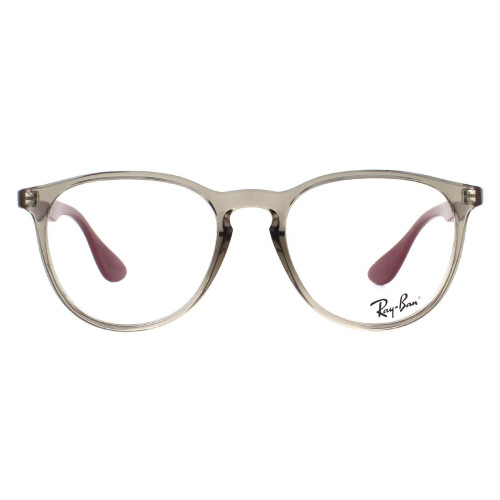 Ray-Ban Glasses Frames Erika RX7046 8083 Transparent Grey Men Women on ...