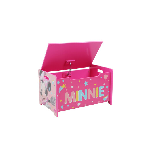 Minnie mouse wooden toy box store