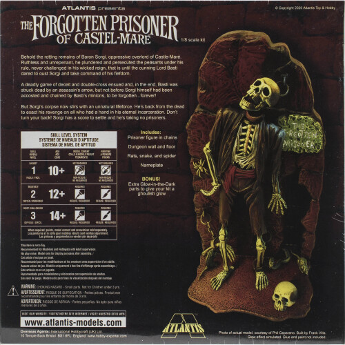 Plastic Model Kit-Forgotten Prisoner Of Castel Mare Glow -A453 on OnBuy