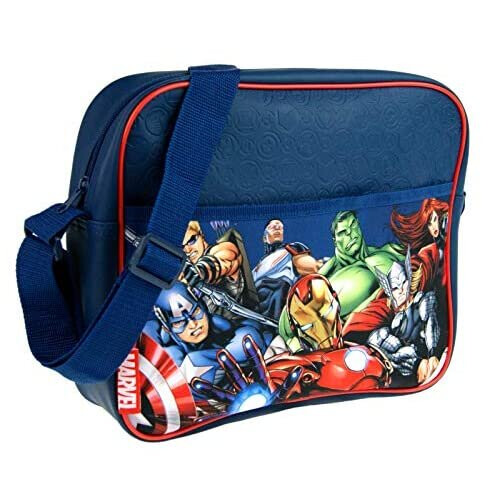 Marvel Avengers Messenger Bag with All Characters Large Shoulder Bag ...