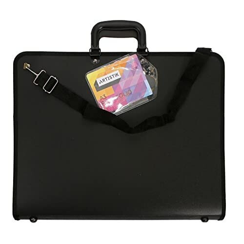 Art Portfolio Case - A3 Artist Portfolio Carrying Case with Shoulder ...