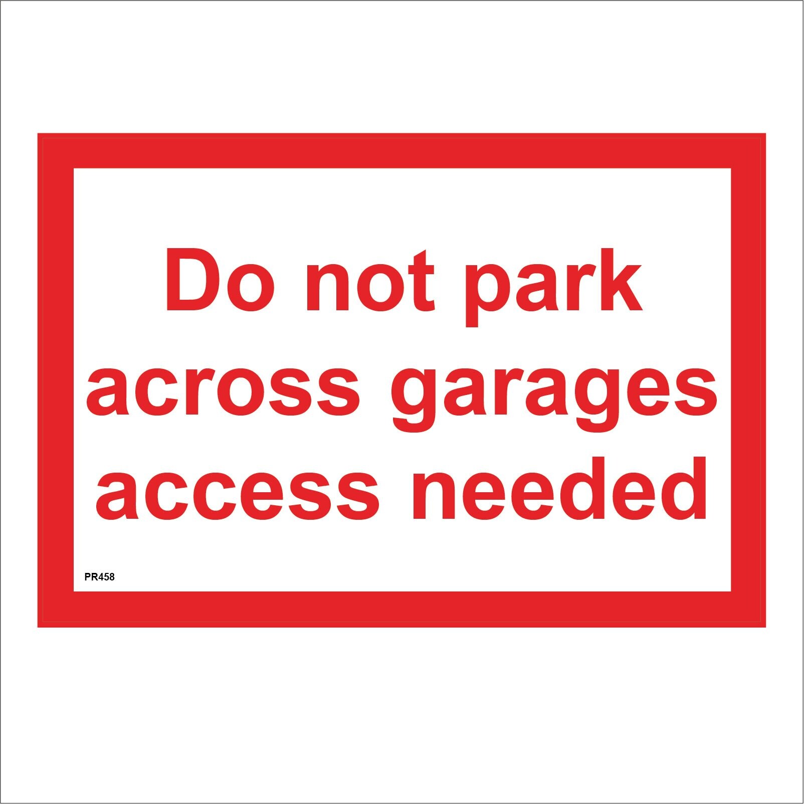 (600 x 450mm - 24 x 18, H - Clear Sticker / Sav - See Through) PR458 Do ...