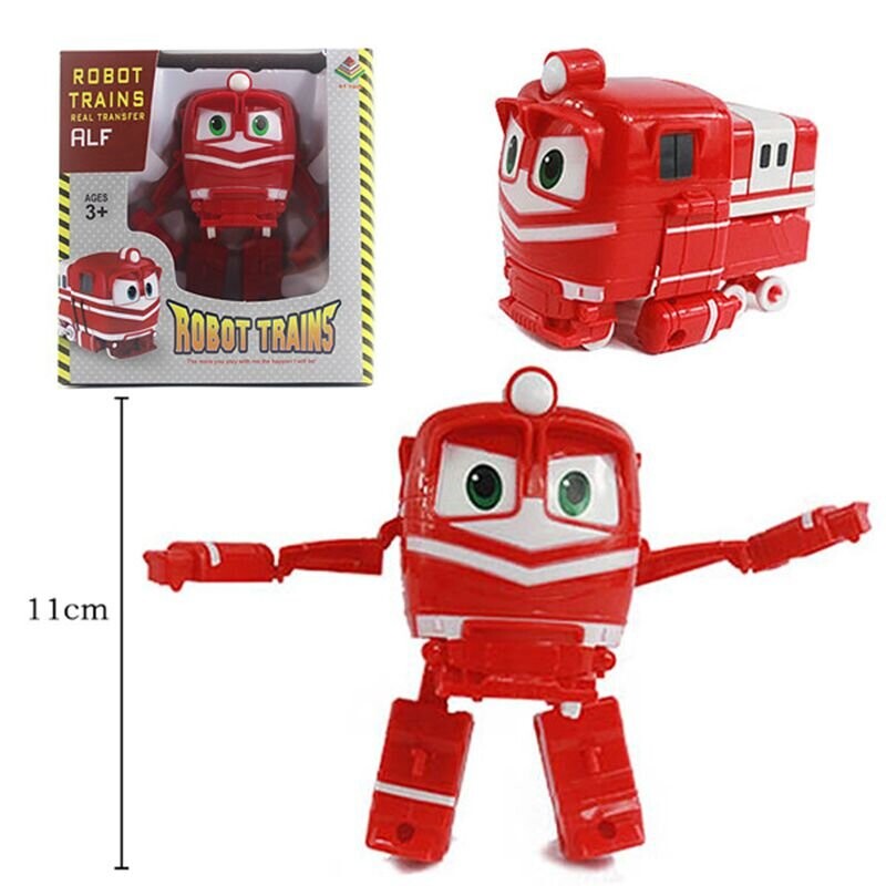 (Red) Robot Trains RT KAY Transformer Transforming Train Figure Toy on ...