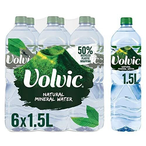 Volvic Still Natural Mineral Water 6 x 1.5L on OnBuy