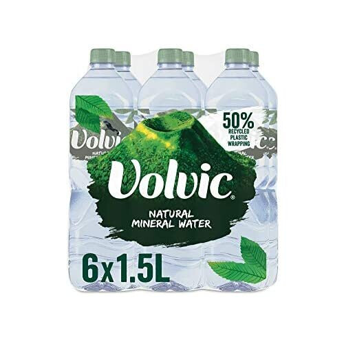 Volvic Still Natural Mineral Water 6 x 1.5L on OnBuy