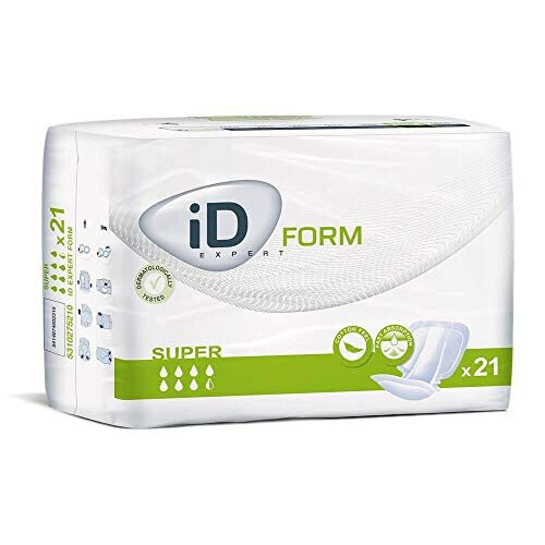 Euron ID Expert Form Shaped Incontinence Pads (Anti Leak Cuffs) - Super ...