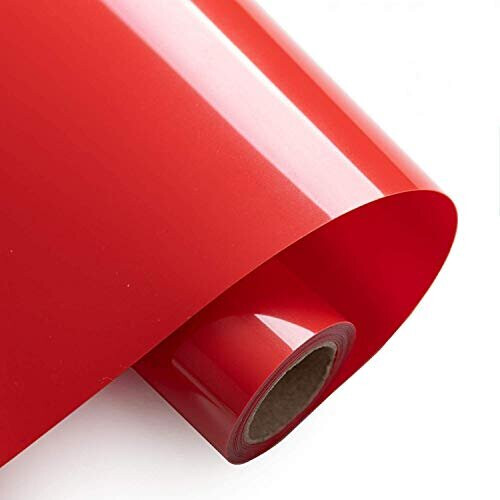 Heat Transfer Vinyl Bundle 12" x 5' Feet Rolls,HTV by Somolux for Cricut and Silhouette Cameo ...