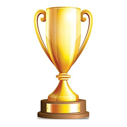 Star Cutouts SC878 "Large Champions Trophy" Cardboard Cut out on OnBuy
