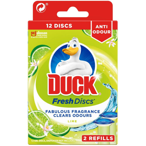 Duck Fresh Disc Refills, Toilet Cleaning Discs, Odour Eliminator ...